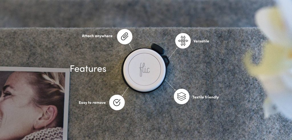 Flic Button Textile Attachment | Flic Smart Button